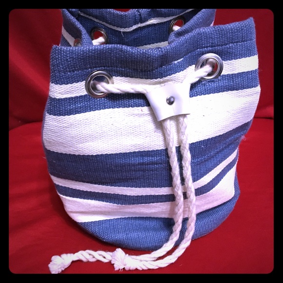 Bags | Flash Drawstring Beach Bag | Poshmark